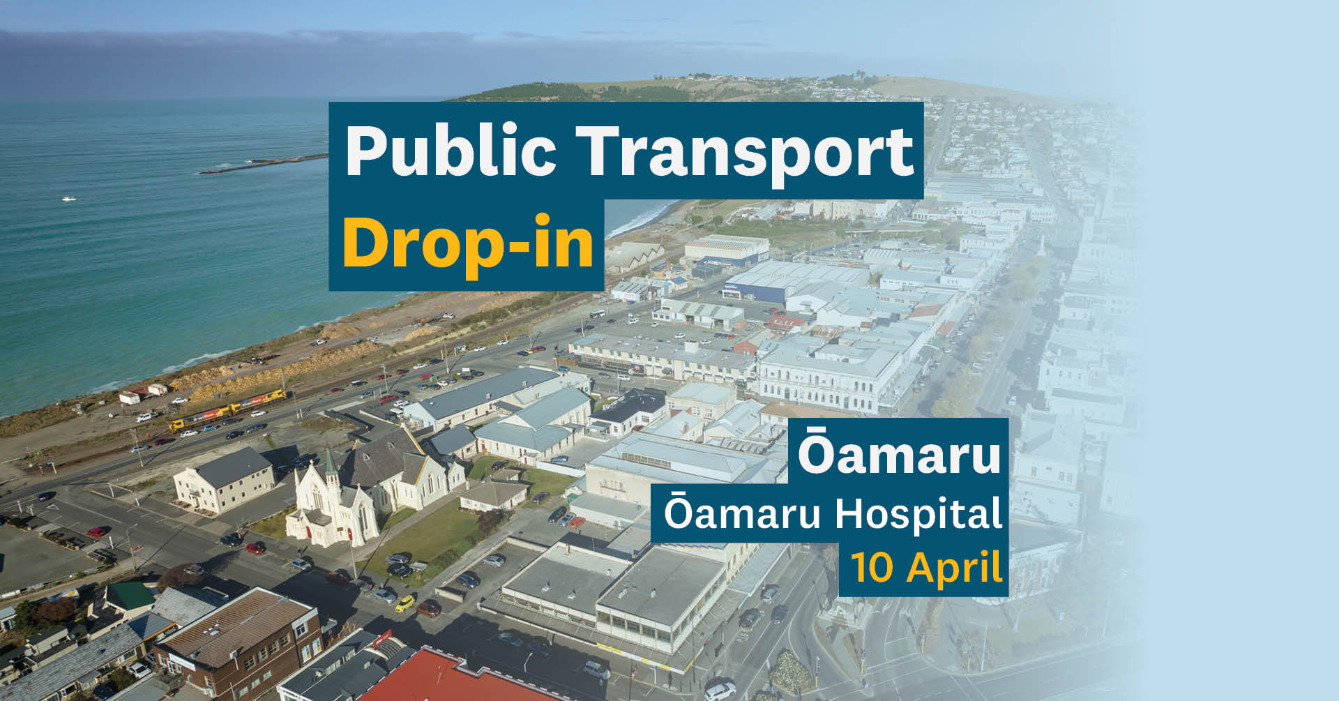 Transport plan drop-in (Ōamaru Hospital)