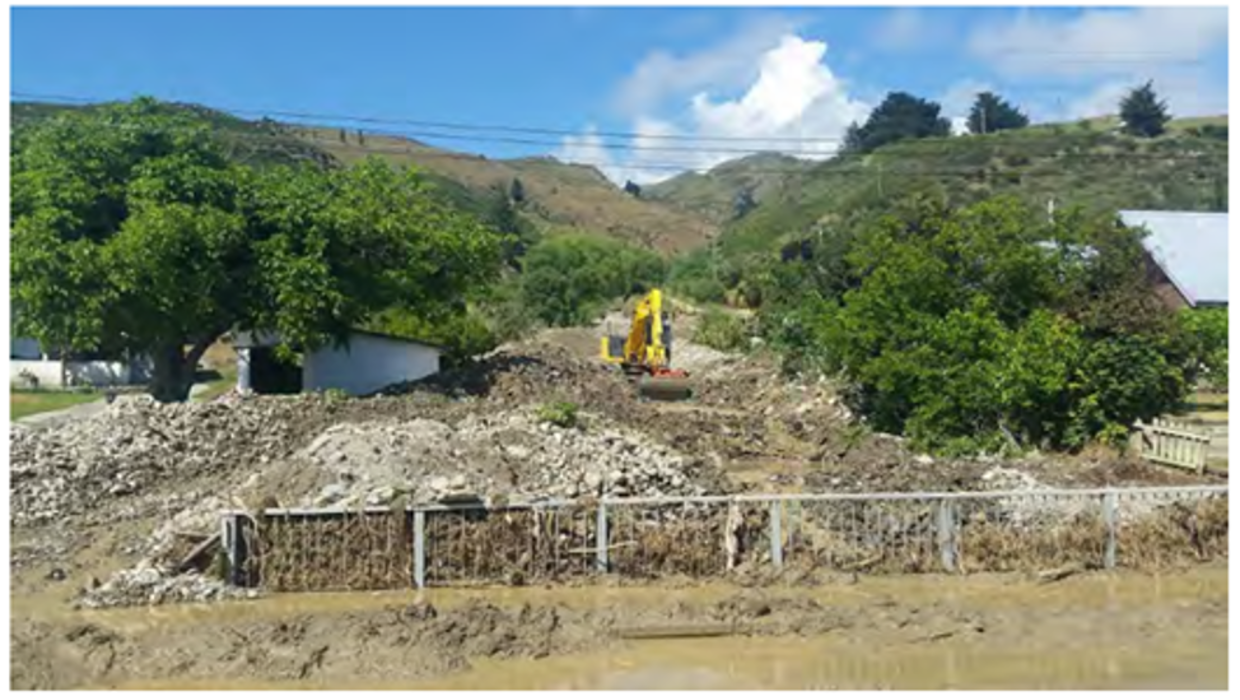 Debris flood hazard in Roxburgh