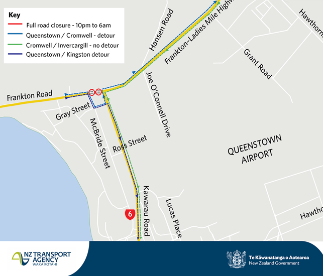 Detours for Queenstown Bus passengers | Otago Regional Council