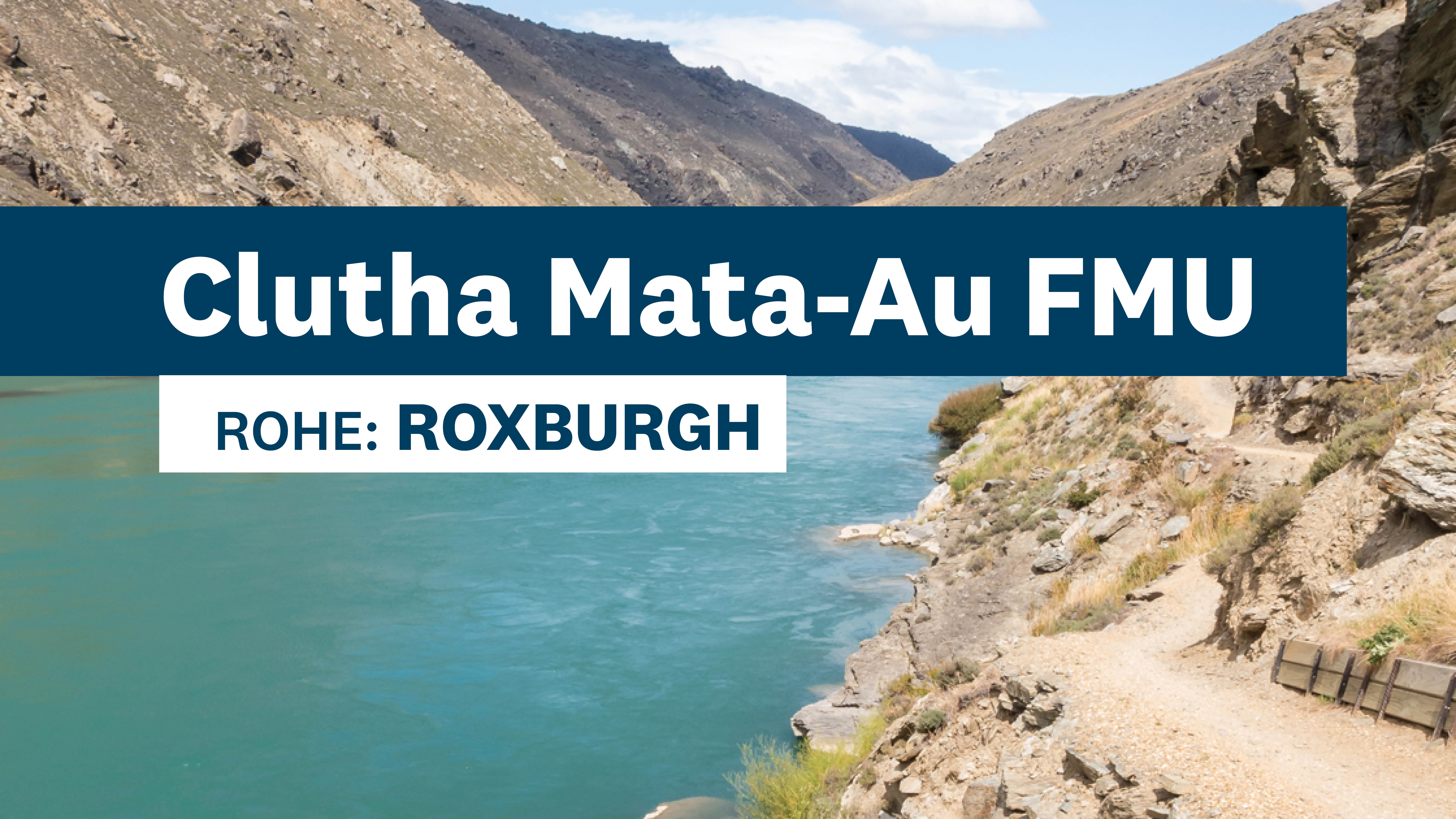 Roxburgh Rohe | Otago Regional Council