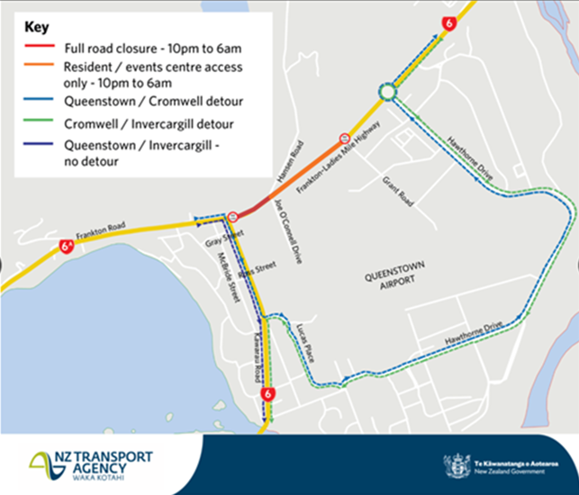 Detours for Queenstown Bus passengers | Otago Regional Council